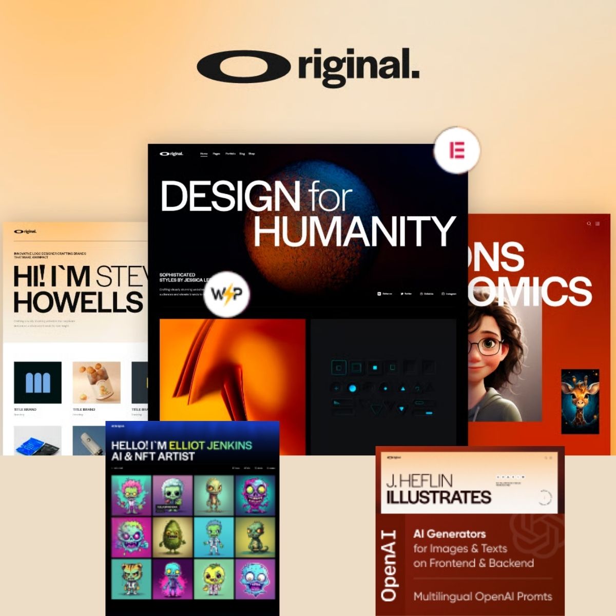 Tải Original — Illustrator & Artist Portfolio WordPress Theme Miễn phí